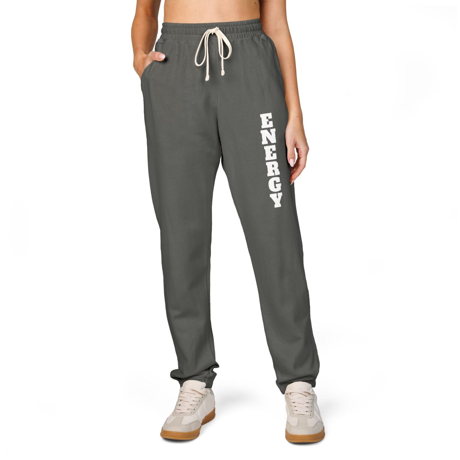 Energy Vertical Logo Sweatpants — Men's & Women's Cozy Fleece Joggers ...